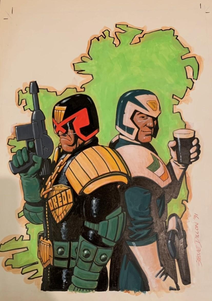 Preacher, Punisher and Judge Dredd: | Arthur Ranson Preacher, Punisher and Judge Dredd: | Arthur Ranson